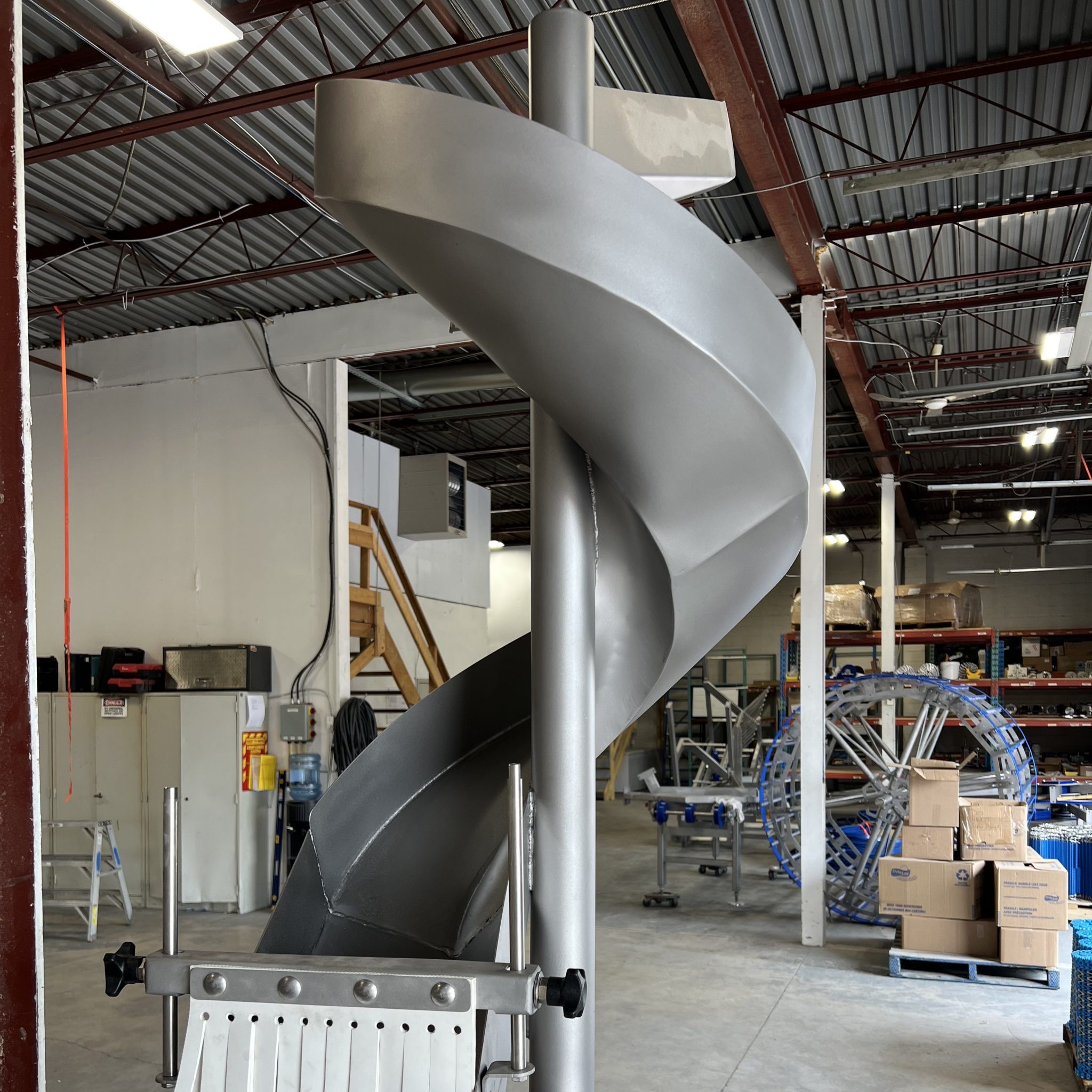 Spiral Chute Conveyor | Efficient Product Movement